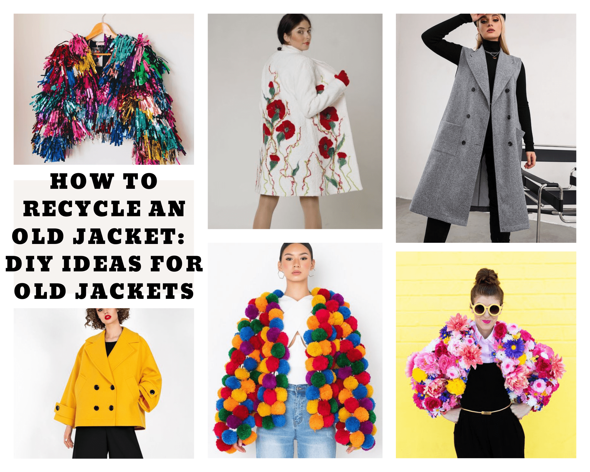 How To Recycle An Old Jacket: DIY ideas For Old Jackets